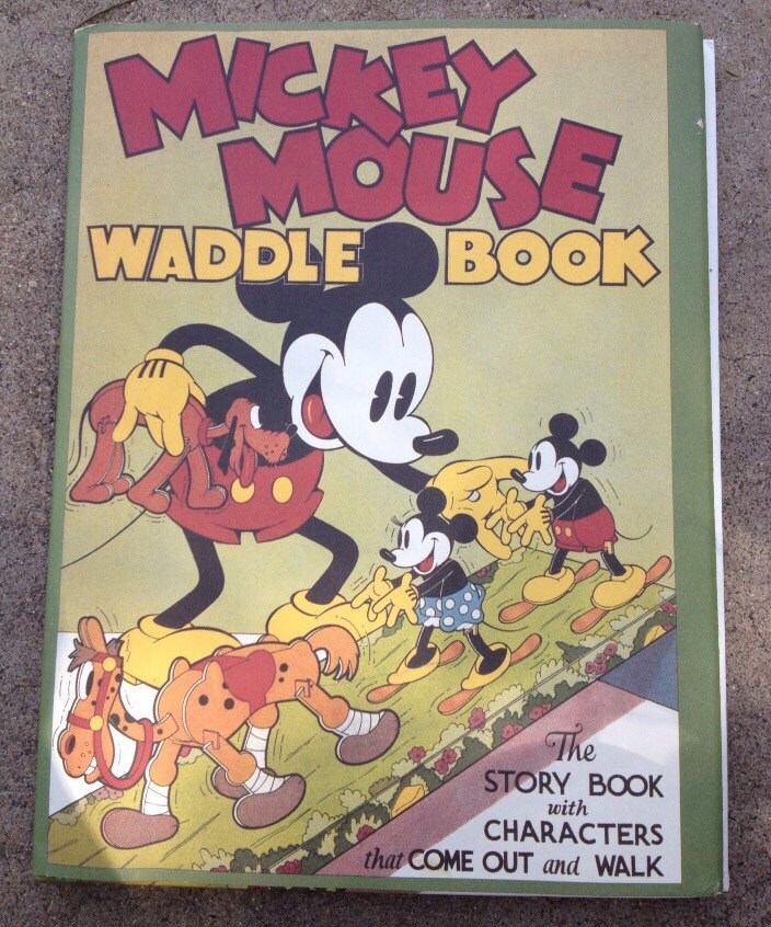 Mickey Mouse Waddle Book 1992