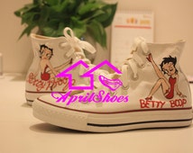 Popular items for betty boop shoes on Etsy