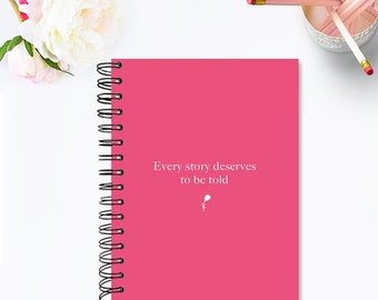 Popular items for pink diary on Etsy