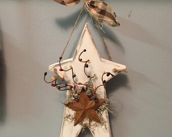 1809 Primitive Star e pattern