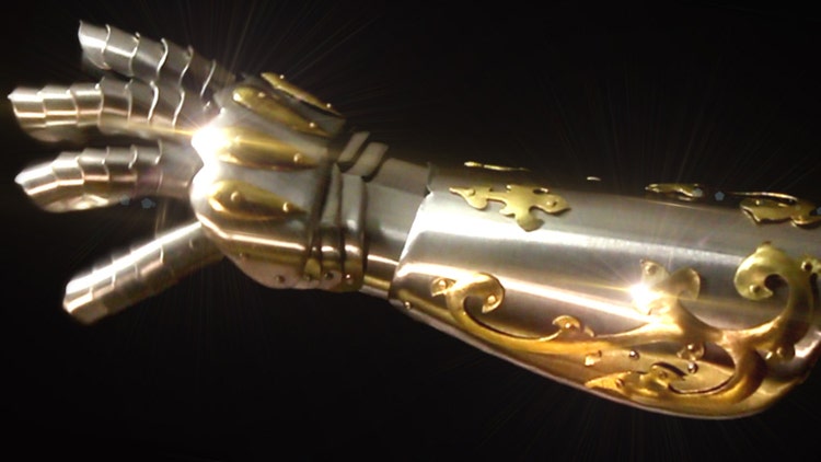 Gauntlet Template Version 2 by ArmorTemplates on Etsy