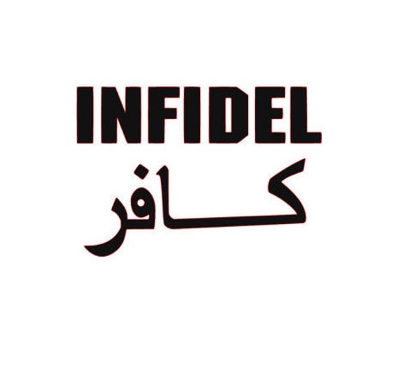 Items similar to Infidel Military Logo War on Terror decal on Etsy