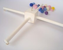 Popular items for wooden mobile hanger on Etsy