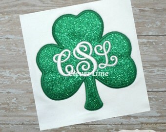 Popular items for shamrock monogram on Etsy