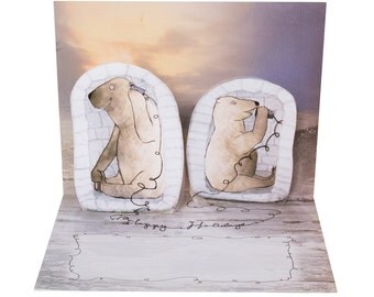 3D Pop Up Card Octopus Thank You by AmeliaKieras on Etsy