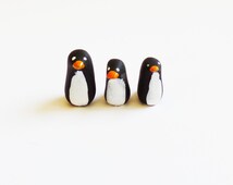 Popular items for polymer clay penguin on Etsy