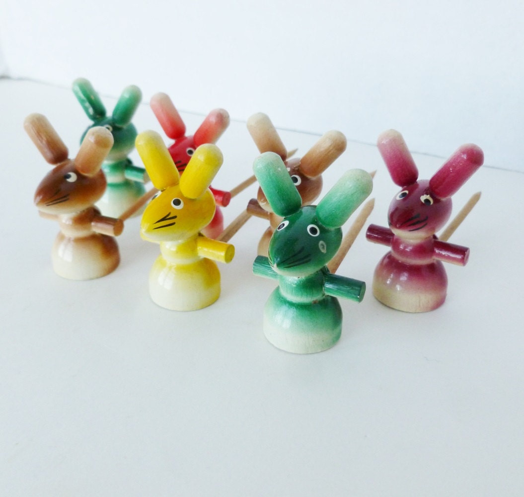 Cheese Mice Wooden Picks Toothpicks Hors D’Ouevres Appetizers Made in ...