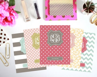 View Binder Covers by ThePreppyGreek on Etsy