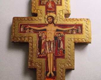 Decoupage cross | Etsy