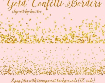 Confetti clip art | Etsy