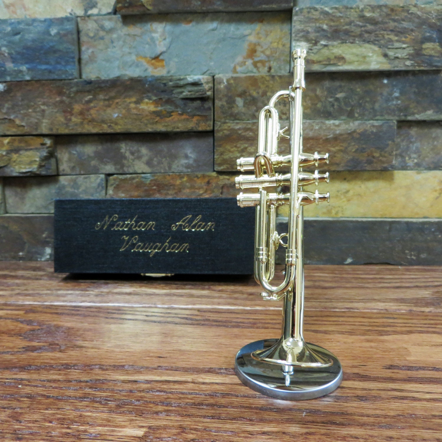 Personalized Miniature Trumpet Music gift Instrument