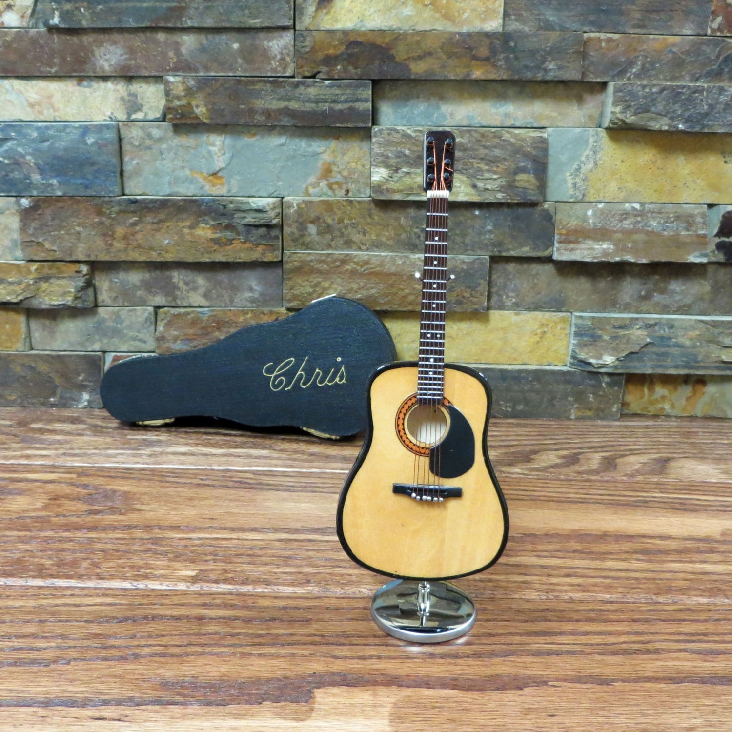 Personalized Miniature Guitar Acoustic String Guitar Music