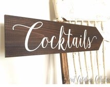 Popular items for cocktail hour sign on Etsy