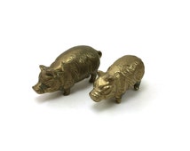 Popular items for brass pig on Etsy