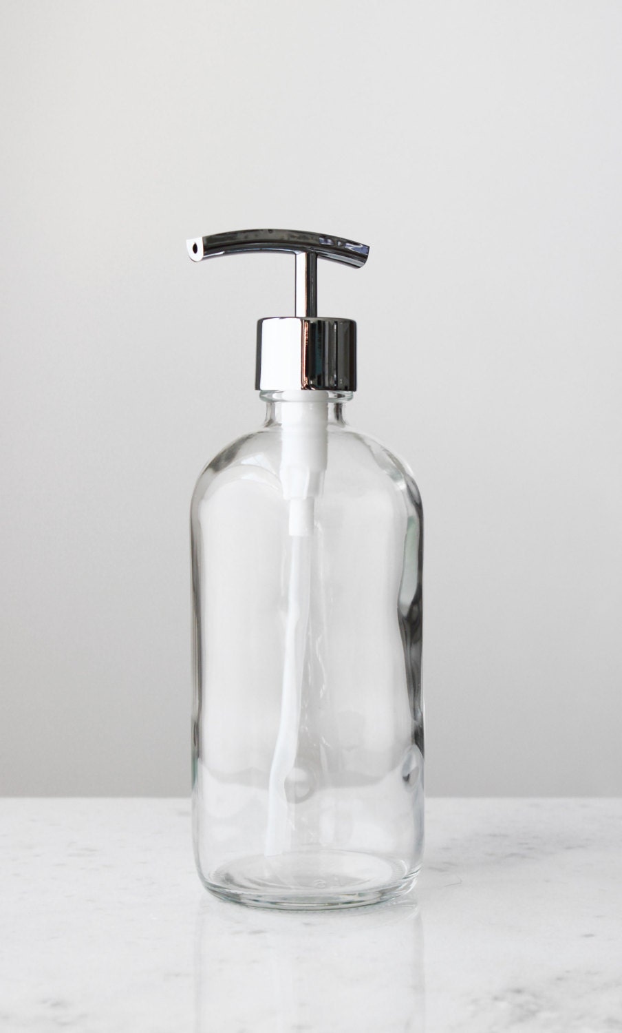 Market Glass Soap Dispensers Clear