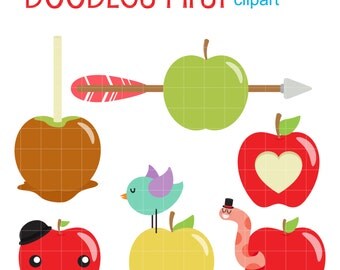 Children Sick Day Clip Art for Scrapbooking Card Making