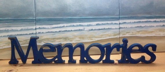 Memories signMemories Wood Plaque memories word wood cutout