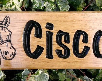 Horse stable sign | Etsy