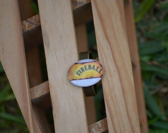 SALE Fireball Whisky – Bronze Adjustable Ring