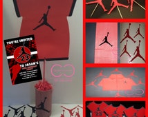 Popular items for jordan centerpiece on Etsy