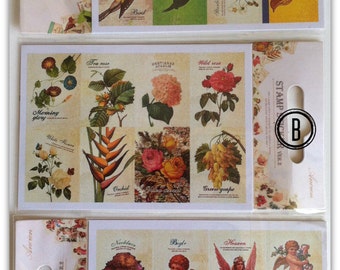 Popular items for stamp stickers on Etsy