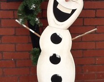 Wooden Olaf