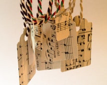Popular items for music gift tag on Etsy