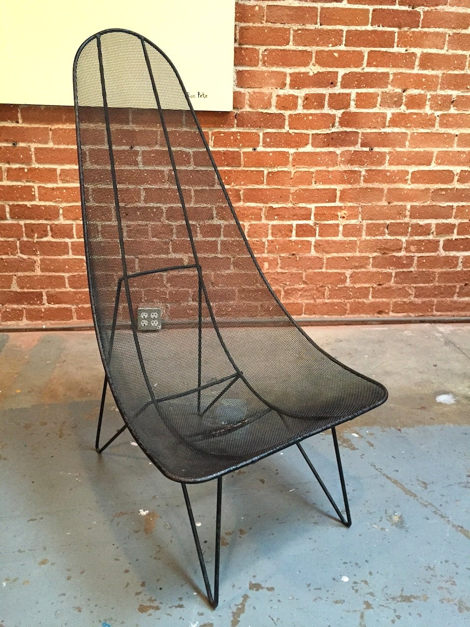 Rare Sol Bloom Scoop Lounge Chair for New Dimensions Bertoia Eames Mid ...