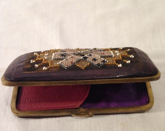 Beaded cigarette case | Etsy