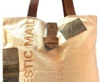 Popular items for vintage mail bag on Etsy