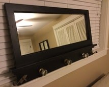 Popular items for mirror coat rack on Etsy