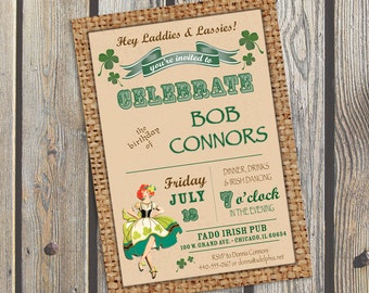 Irish invitations | Etsy