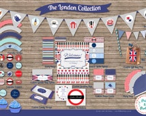 Popular items for london theme party on Etsy