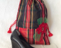 Popular items for drawstring shoe bag on Etsy