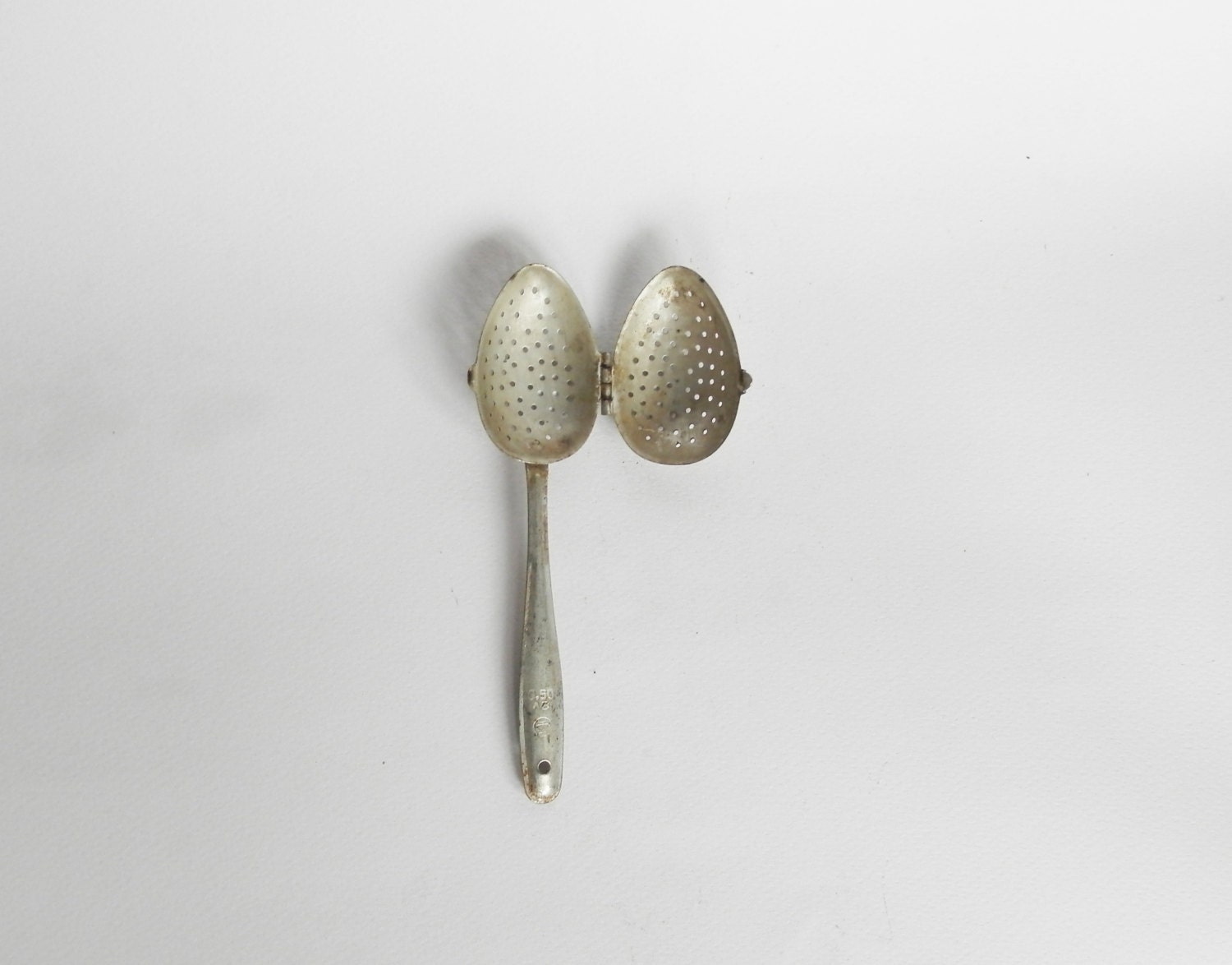 Vintage spoon tea strainer, Cute Tea Infuser, Spoon with holes, Gift ...