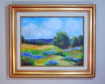 Popular items for bluebonnet painting on Etsy