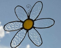 Popular items for stained glass daisy on Etsy