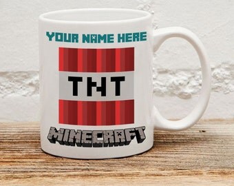 Minecraft tnt With Name - Variation Interesting Mug Design