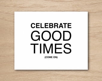 Celebrate good times | Etsy