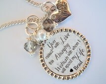 Popular items for sentimental necklace on Etsy