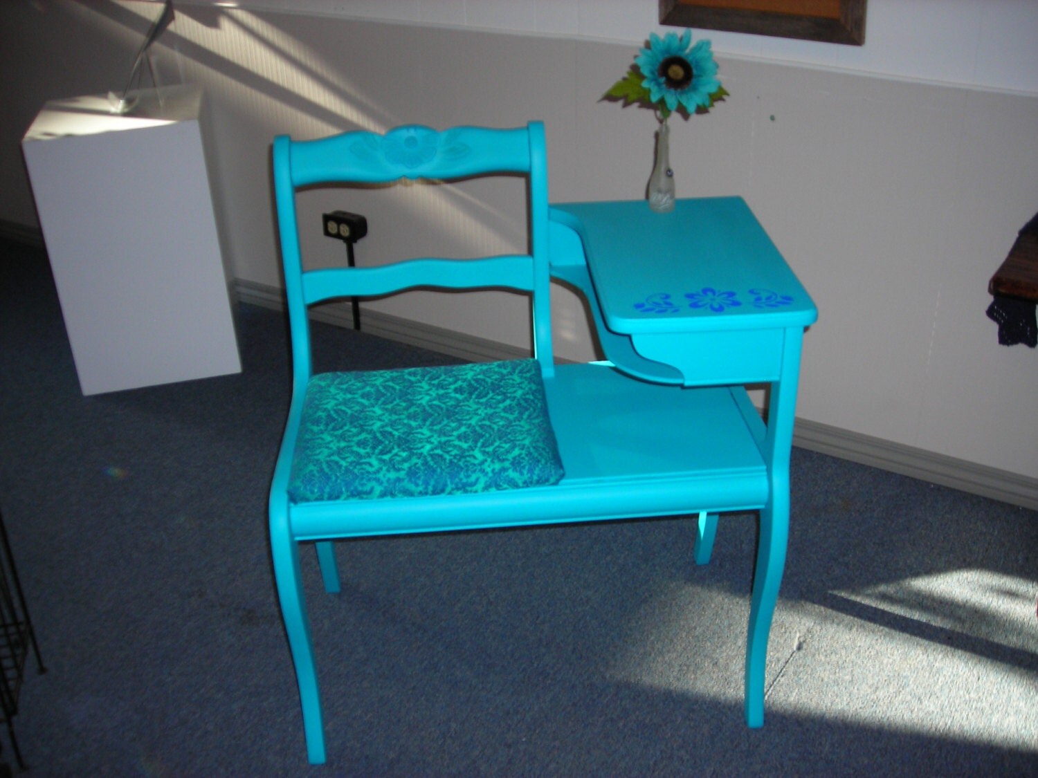 Vintage Gossip Desk/Telephone Chair – Haute Juice