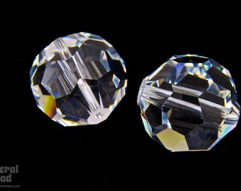 Faceted crystal ball | Etsy