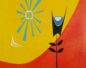 Paintings by George Perrou by TheAtomicNest on Etsy