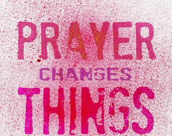 Prayer Changes Things Clip Art