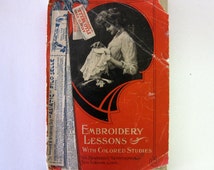 Popular items for embroidery books on Etsy