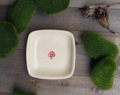 pottery with hand drawn birds insects praying by catherinereece