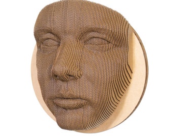 Cardboard mask | Etsy