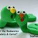 3D Bookmark Bookworm Reading Buddy Polymer Clay by SuePsales