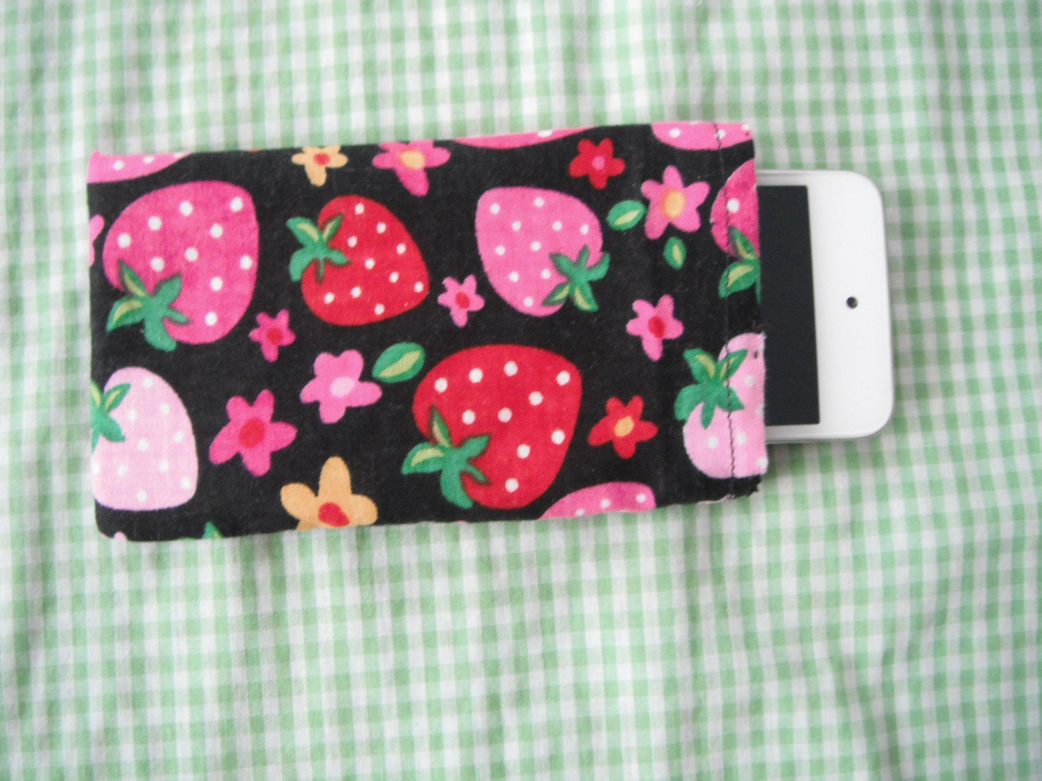 Cell Phone / ipod Case / Camera Case / Fabric by MysticalRaindrops