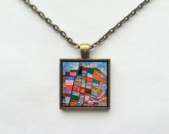 Radiohead keychain | Etsy